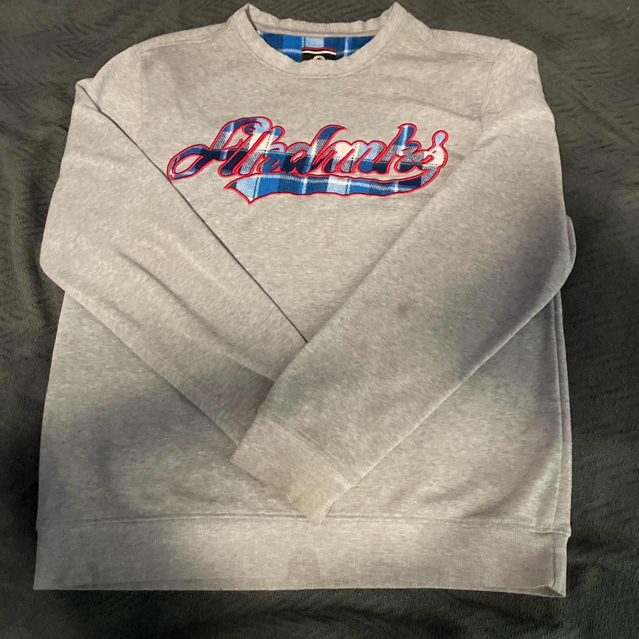 Akademiks grey crewneck “akdmks” very comfy... - Depop