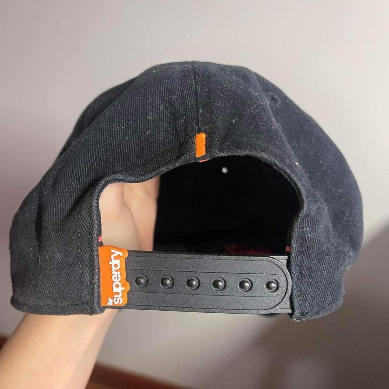 Black Superdry hat - Depop
