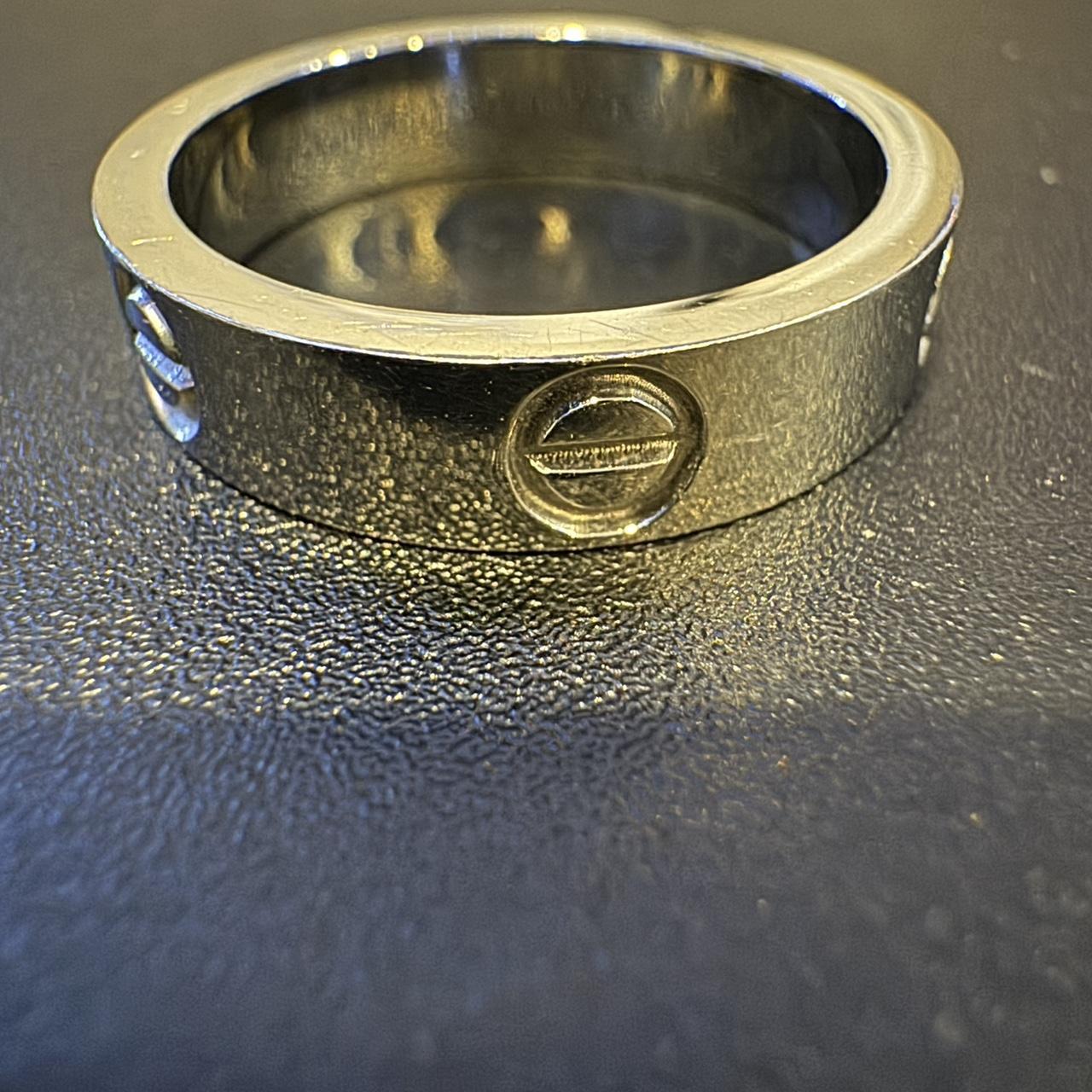 Rep Cartier Ring Size 10 - Depop