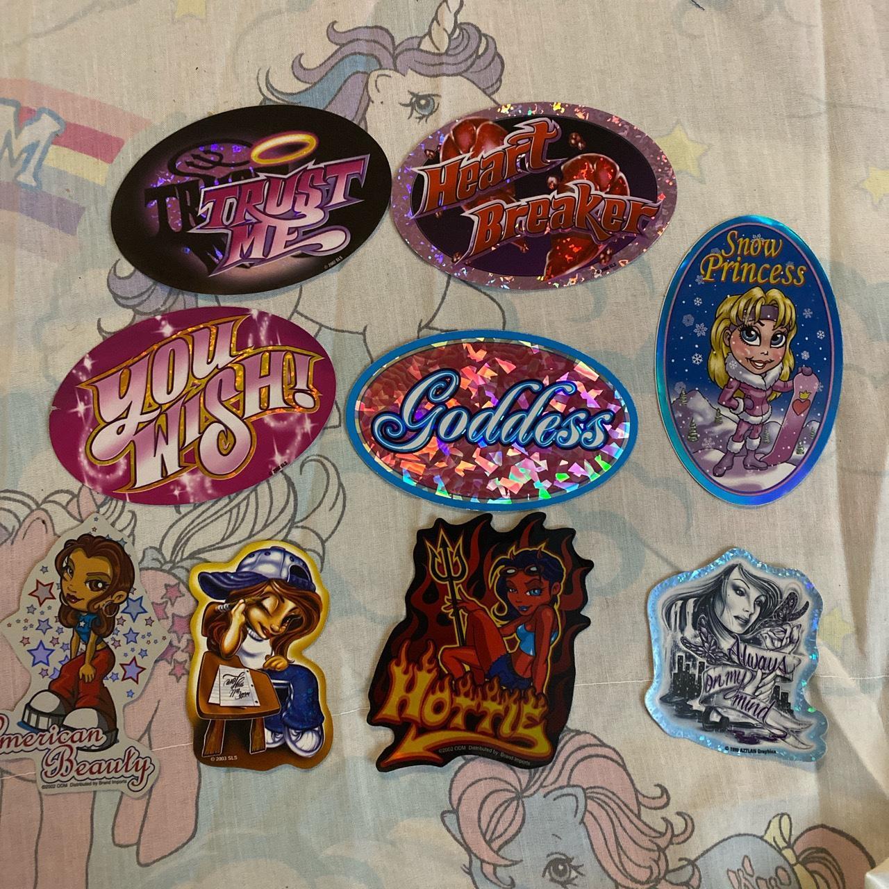 ☆early 2000s sticker bundle... - Depop