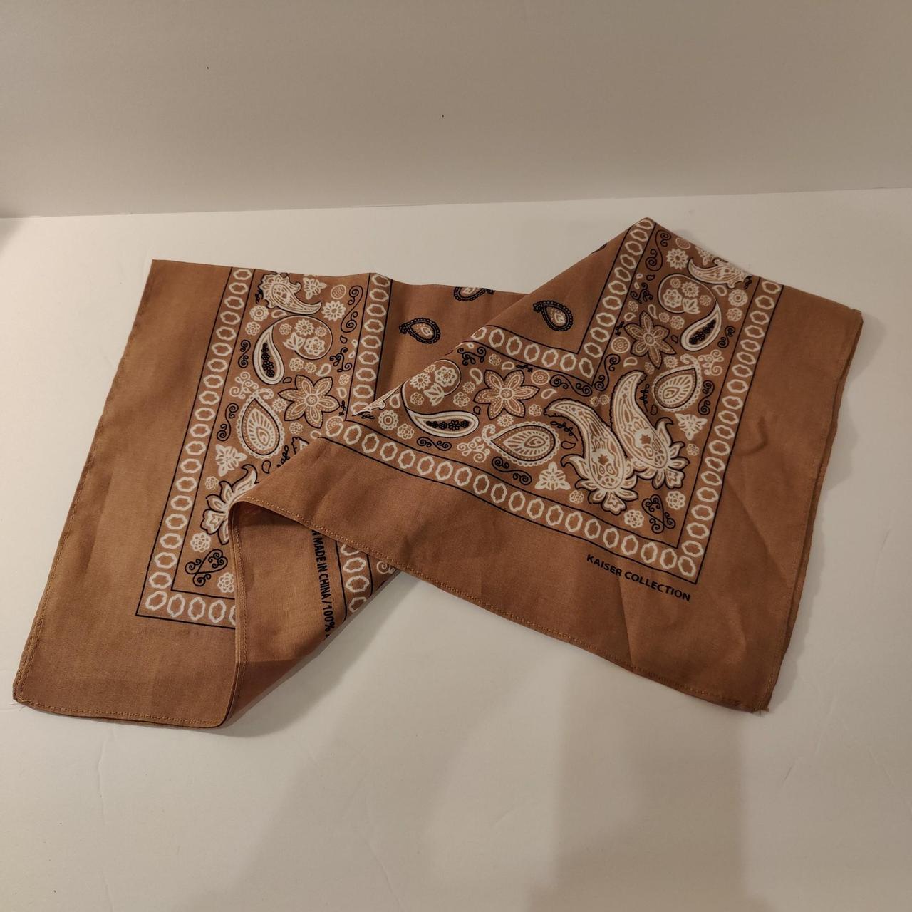 Kaiser collection cotton bandana One size Square... | Depop