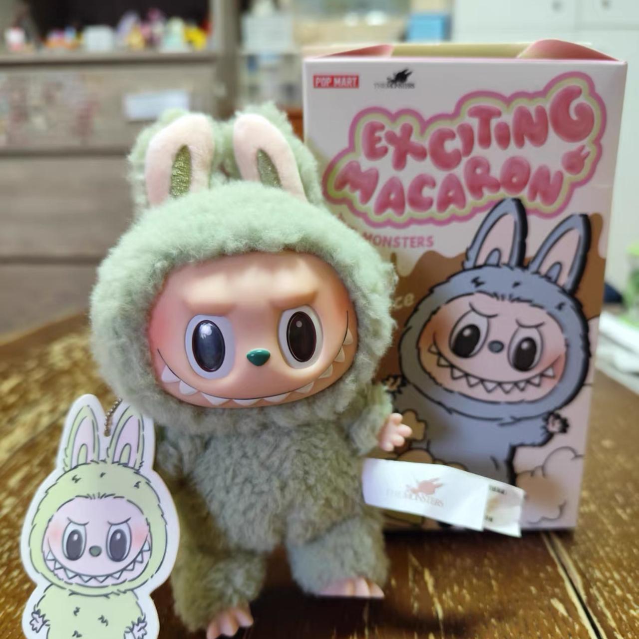 green apple labubu!! looking to trade for any... | Depop