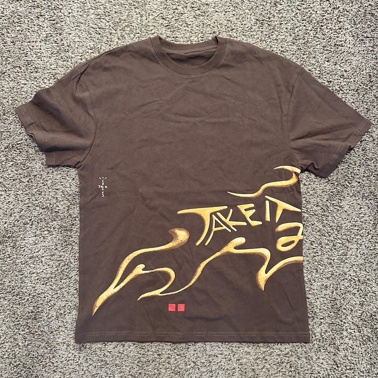 Travis Scott Merch Tee Size Medium... - Depop