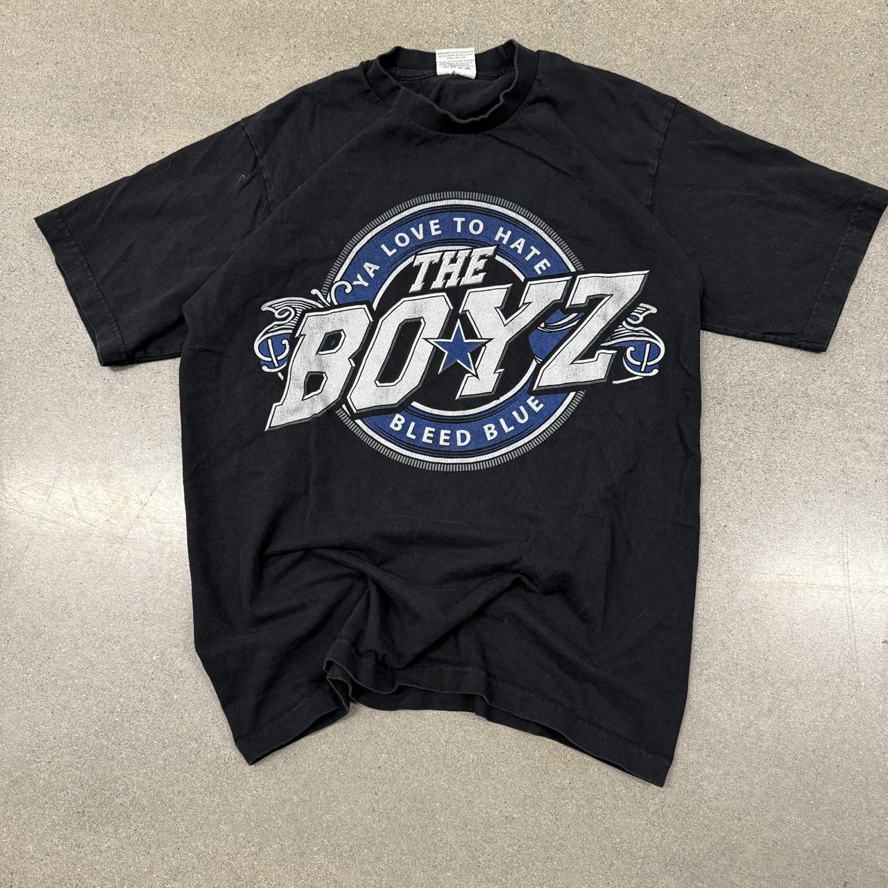 y2k the boys bleed blue graphic t-shirt large #2000s... | Depop
