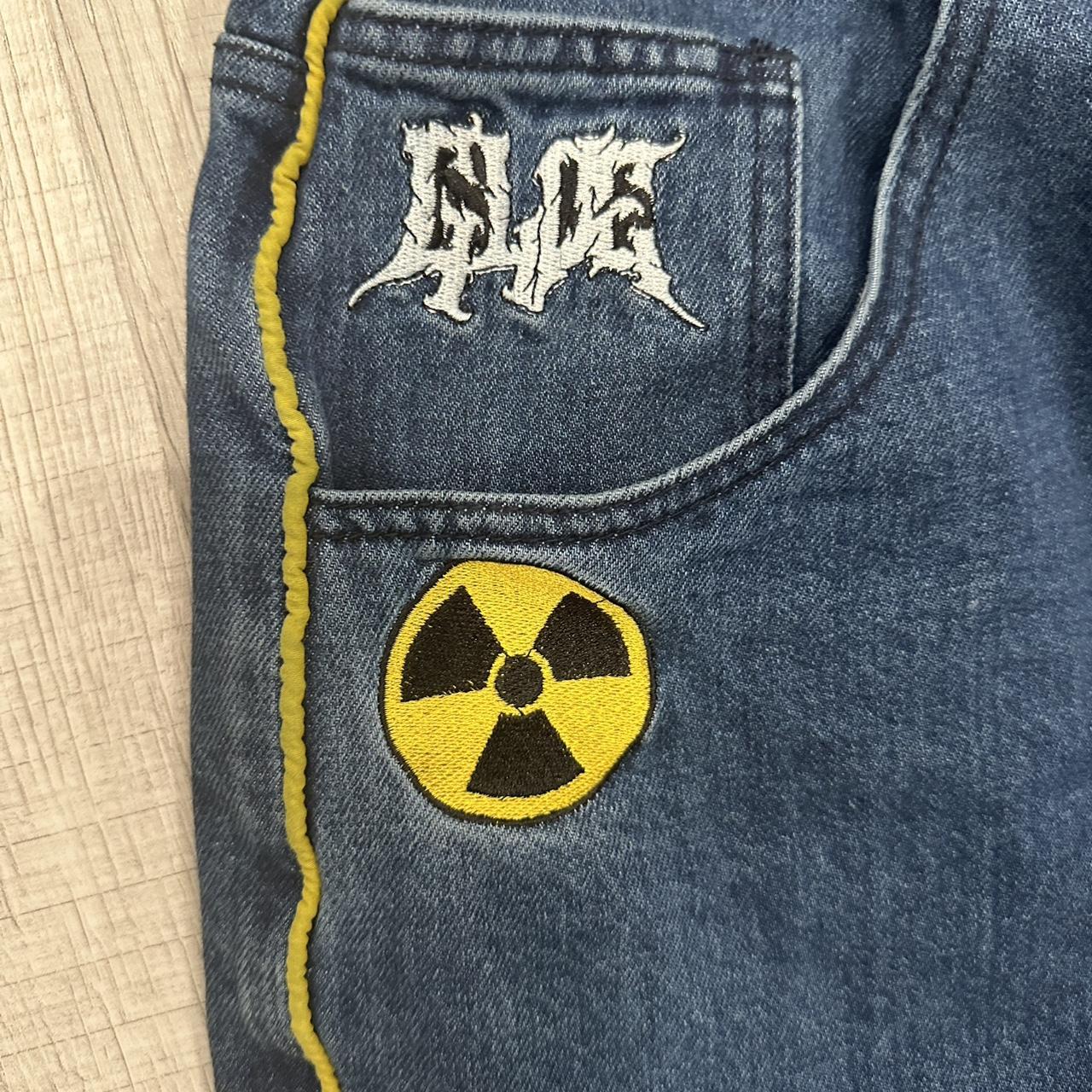 Gloe baggy nuke jeans size medium (32,30) Look like... - Depop