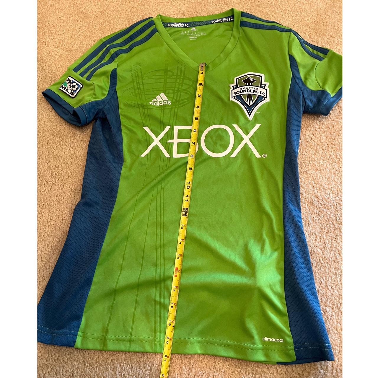Rare Seattle Sounders MLS Space Needle/XBox jersey.... - Depop Rare Seattle Sounders MLS Space Needle/XBox jersey.... - Depop