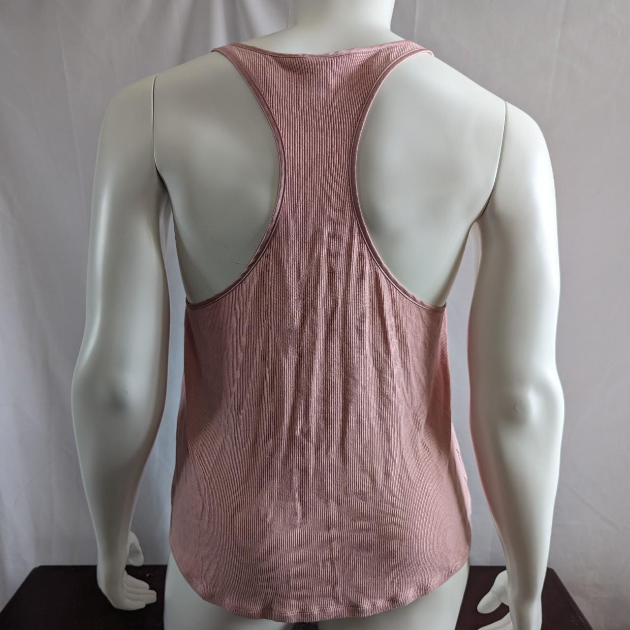 Victoria's Secret Light Pink Racerback Tank... - Depop
