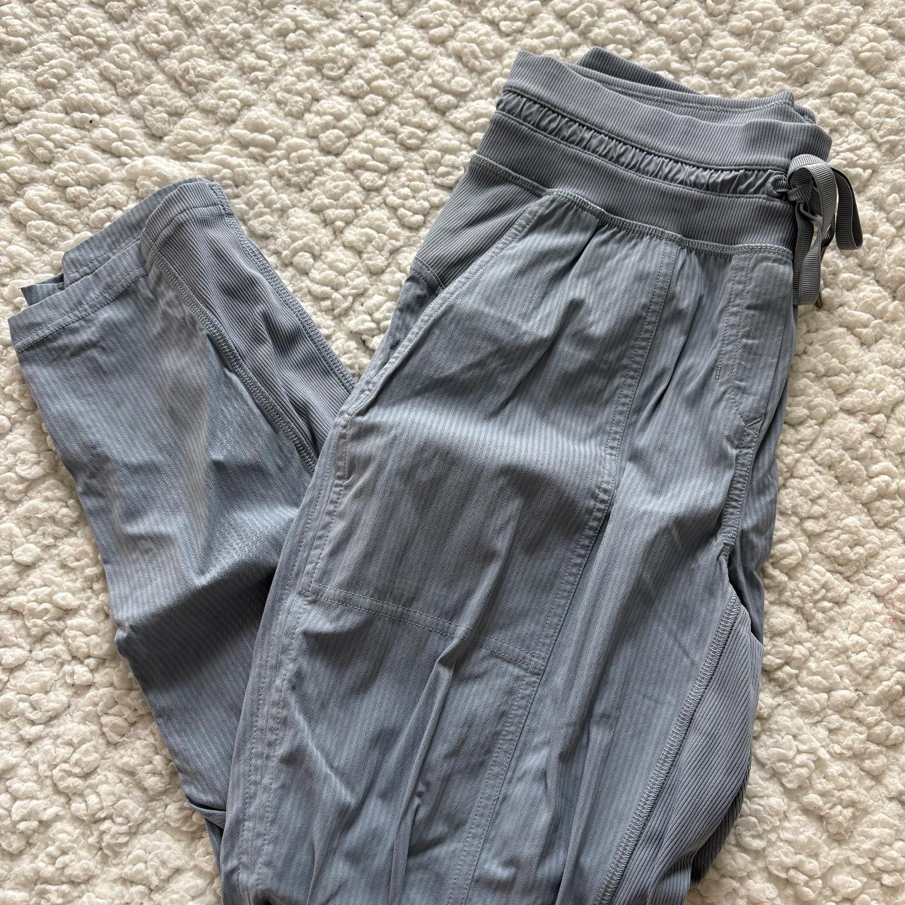 Lululemon Dance Studio Pants baby blue (Lulu size 4)... | Depop