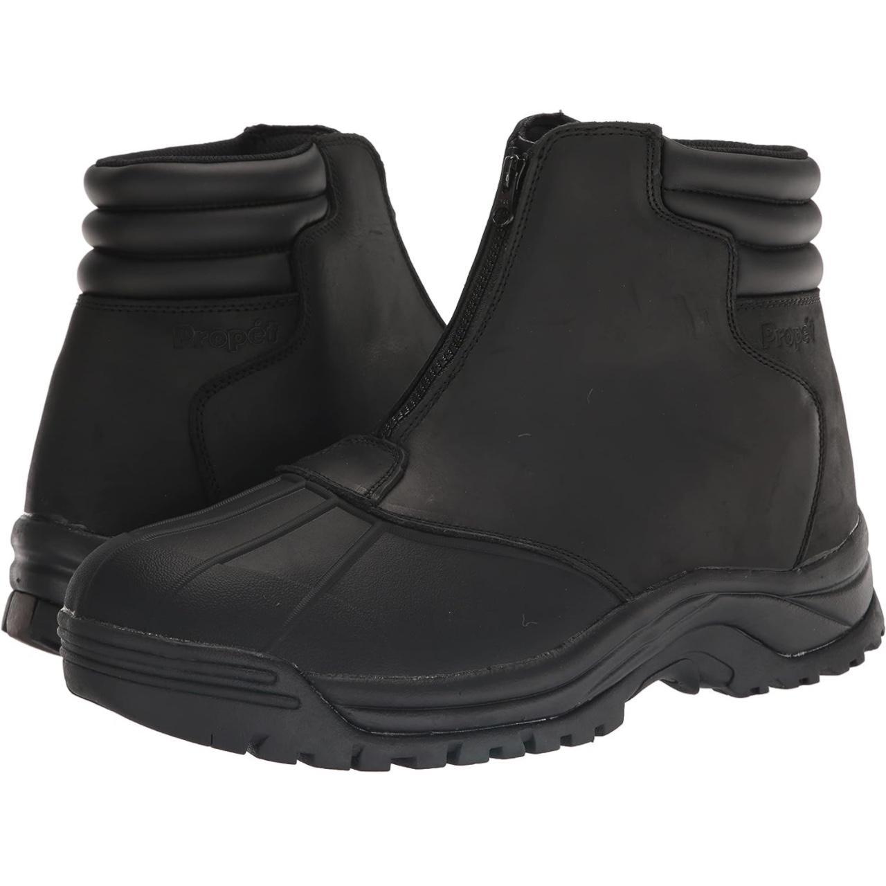 Men’s M(D) BLIZZARD MID ZIP M3792 BLACK size 13 - Depop