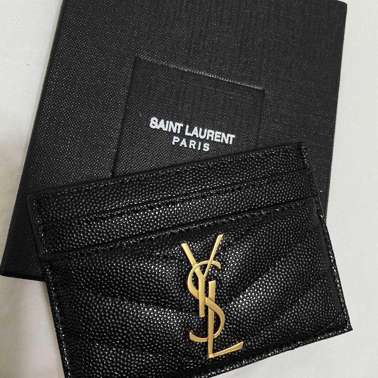 YSL cardholder new and never used, comes with box... - Depop