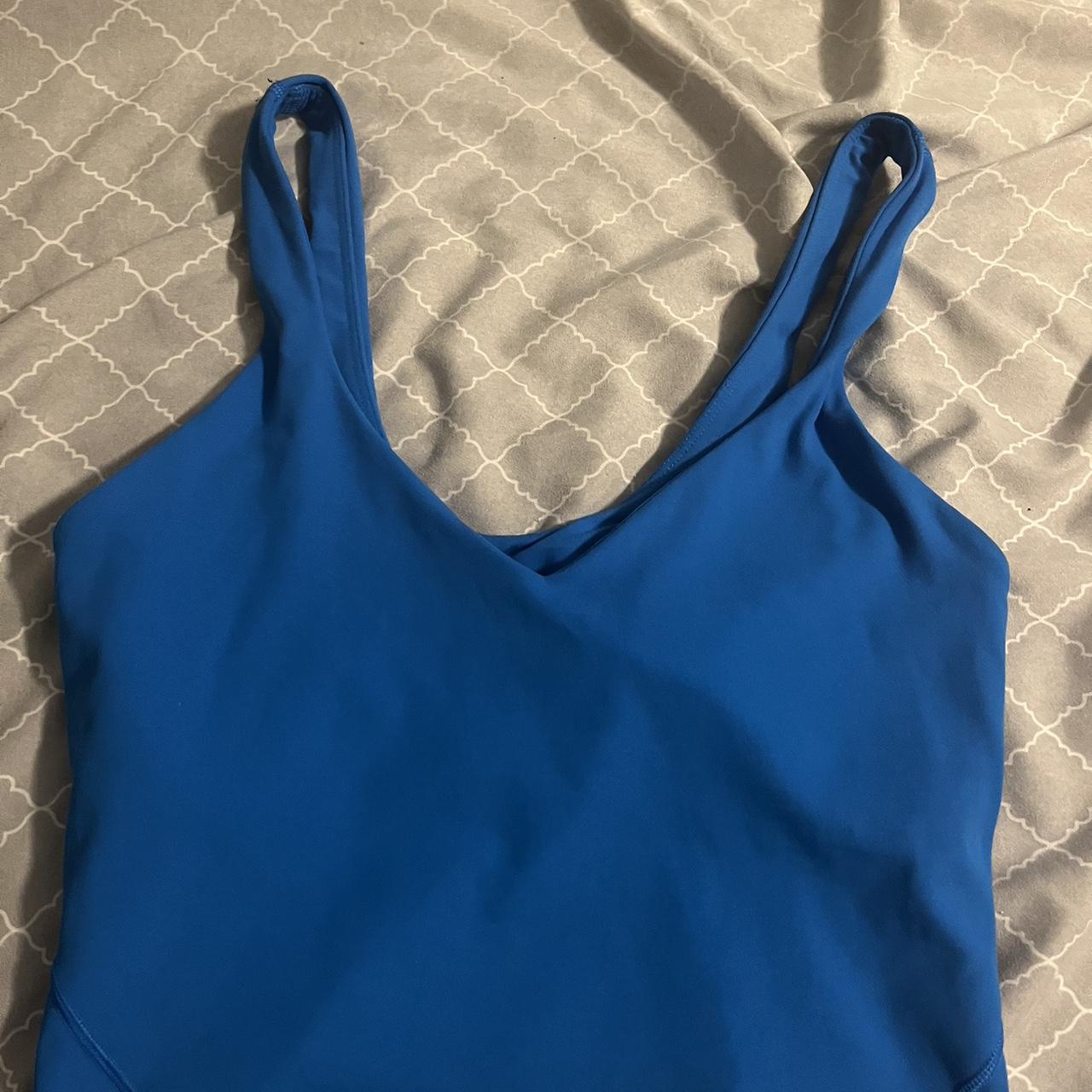 lululemon align tank in poolside size 6 poolside is... - Depop