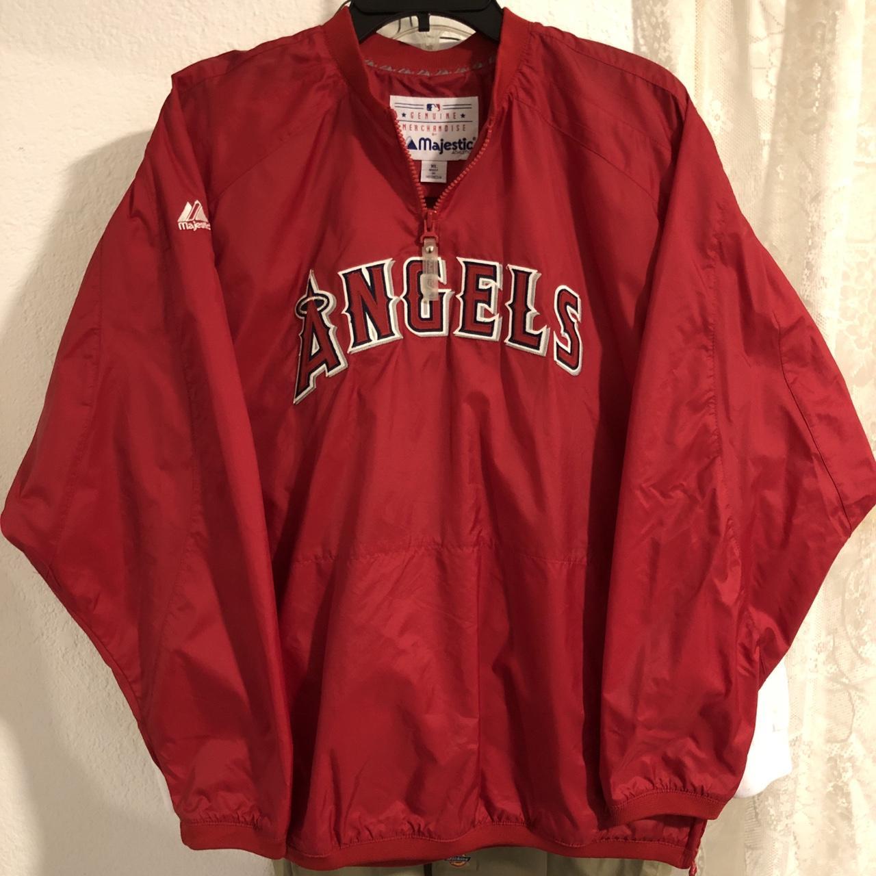 Angels Men's Red Jacket | Depop