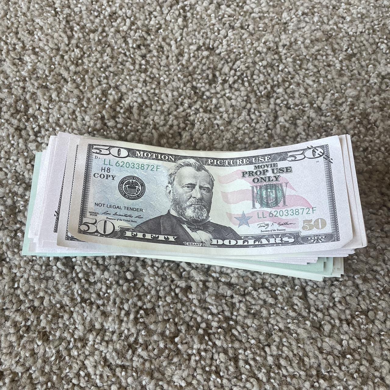 Motion picture prop money 40pcs of every... - Depop