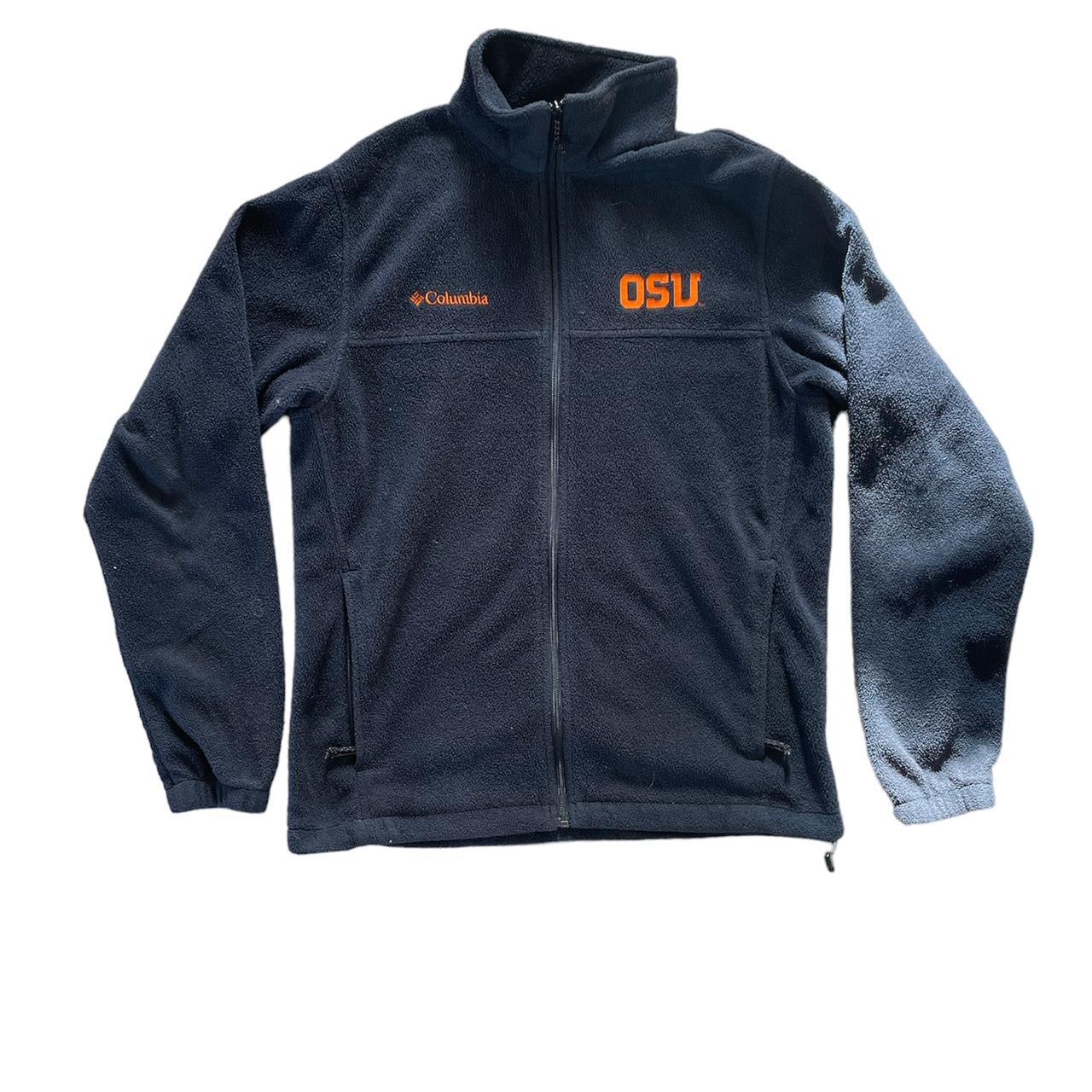 OSU Oregon State Beavers Columbia zip up fleece jacket - Depop