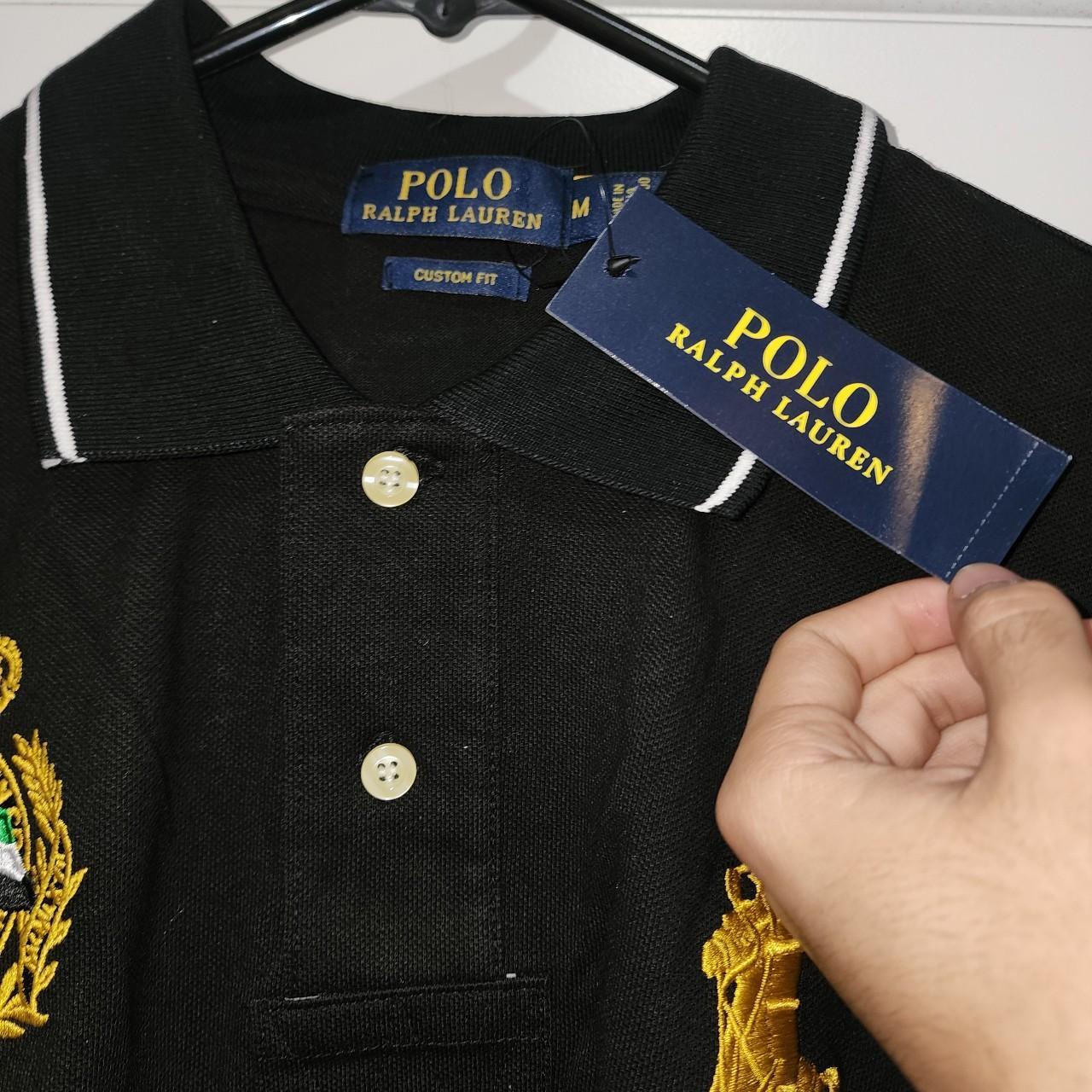 Dubai Black/gold Ralph Lauren Polo Brand new never... - Depop