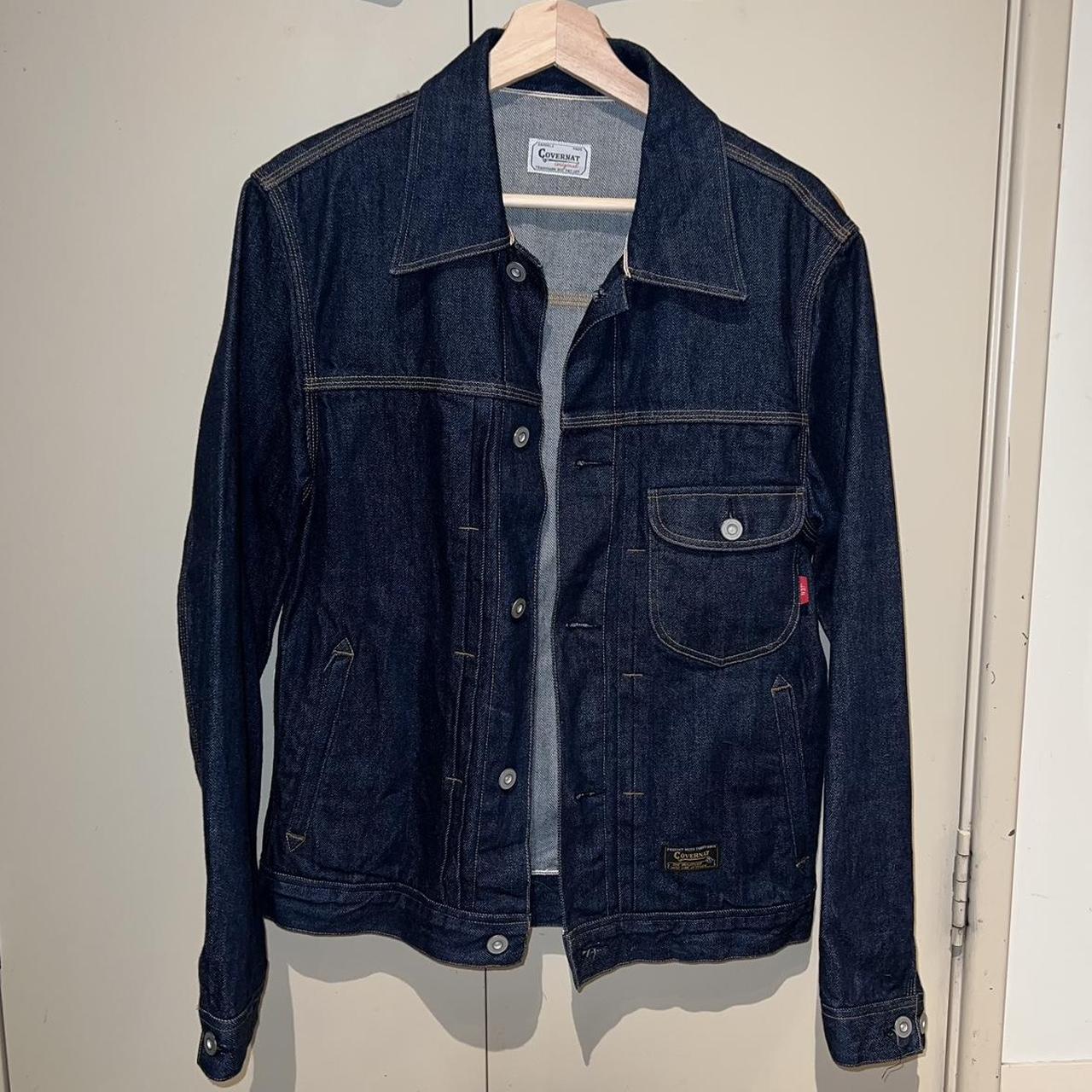 Men’s Covernat Denim Jacket Size M #depop #designer... - Depop