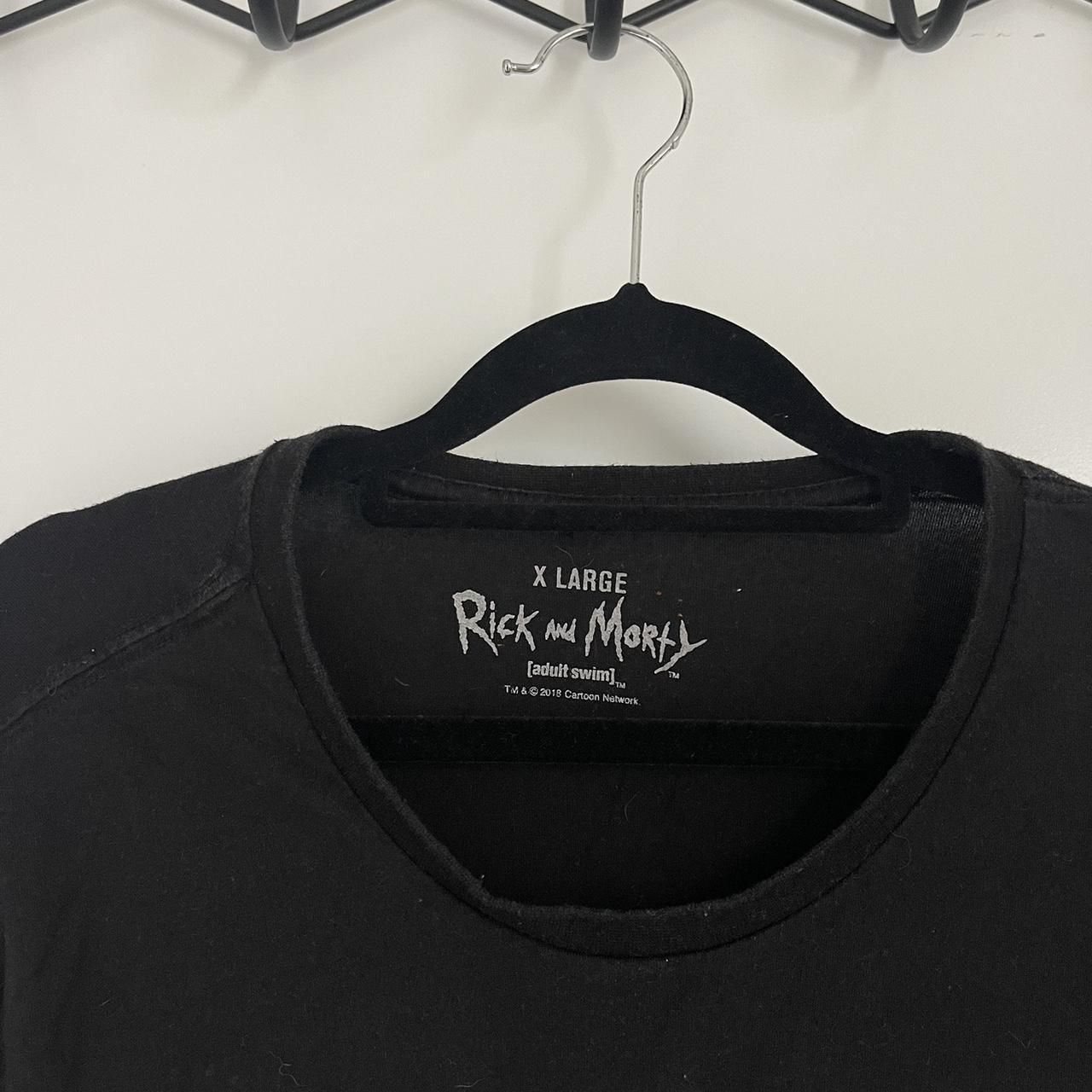 Black flag pickle rick rip off shirt.. pretty new... - Depop