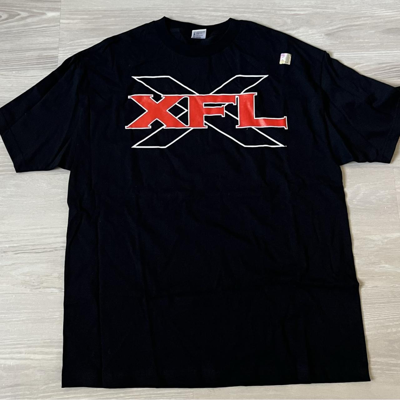 Vintage Y2K XFL Shirt XL XL vintage XFL t-shirt... - Depop