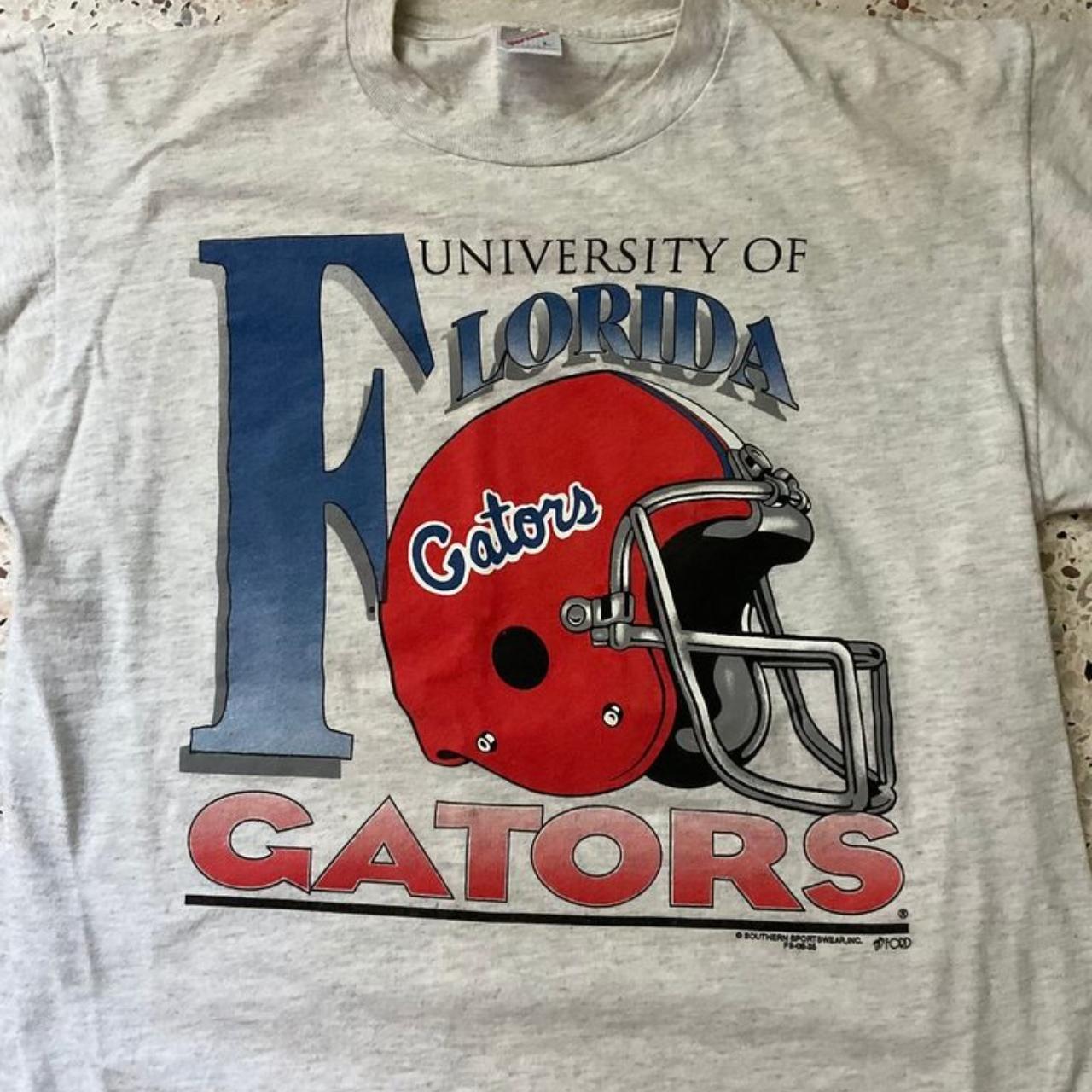Vintage 1990s University of Florida Gators Football... - Depop