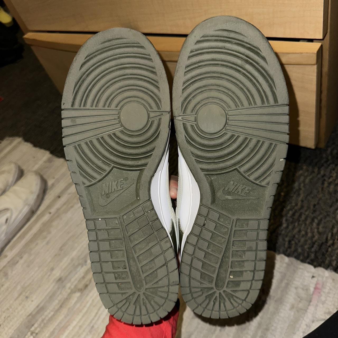 Nike dunk SB olive green lightly worn, light creases... - Depop