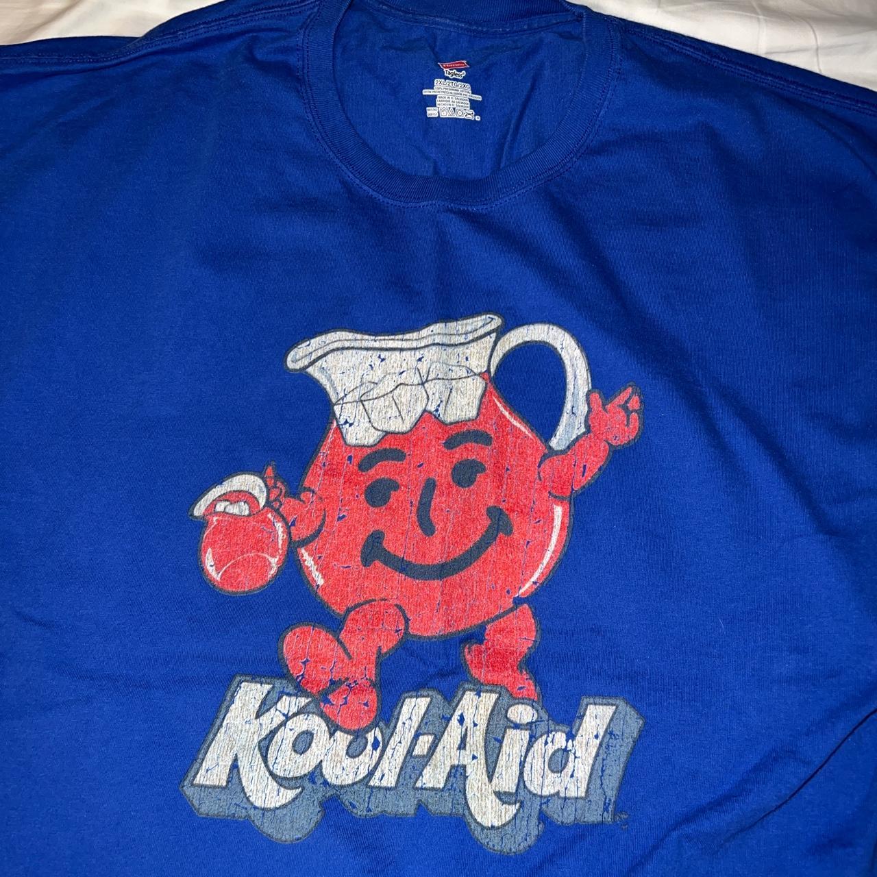 Men’s Classic Vintage Kool-Aid Man Graphic T-shirt - Depop