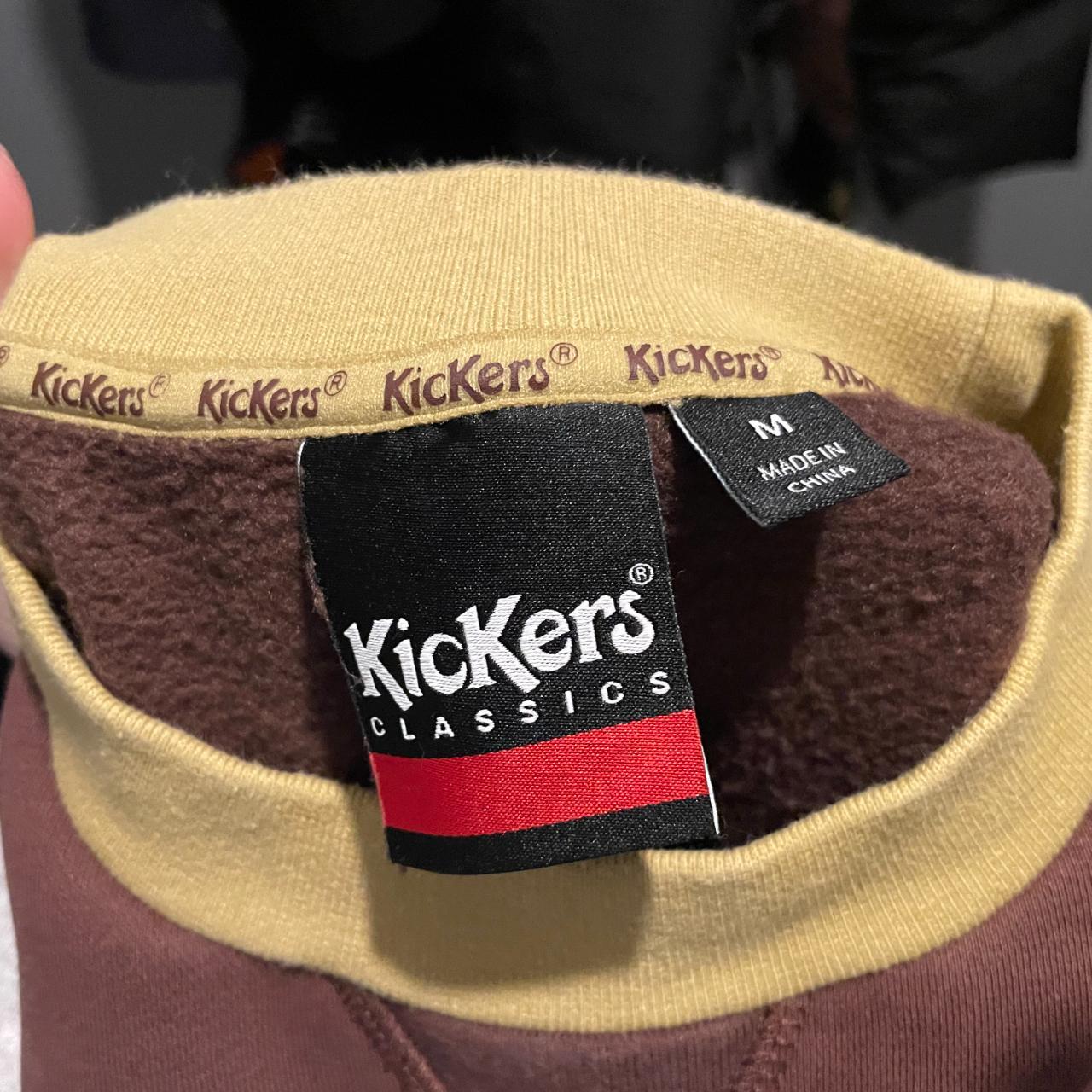 Kickers brown Jumper - Depop
