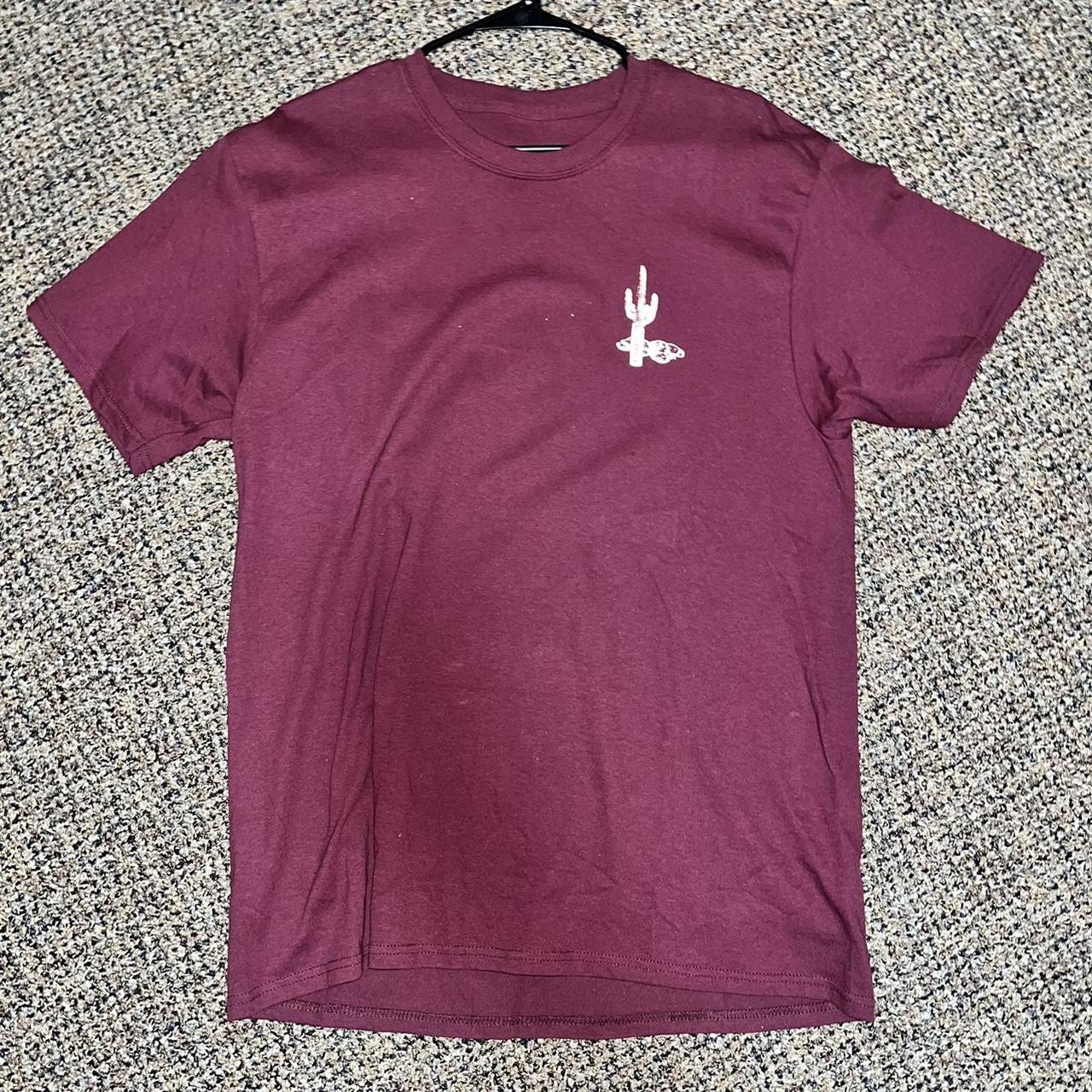 Large Dravus tee - front back print - like new - Depop