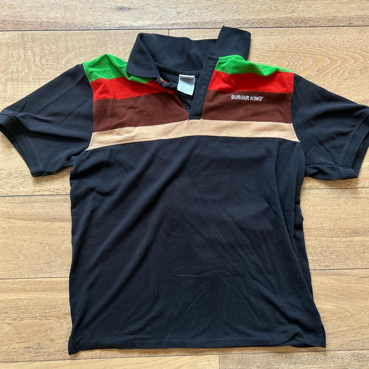 Burger King uniform shirt Size: L No rips or... - Depop