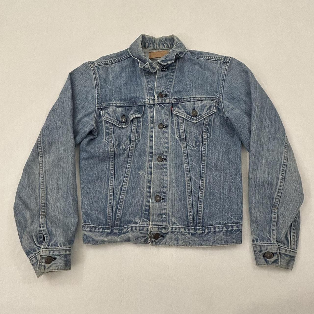 Vintage 70s/80s Levi’s 71205-0217 Type III Denim... - Depop
