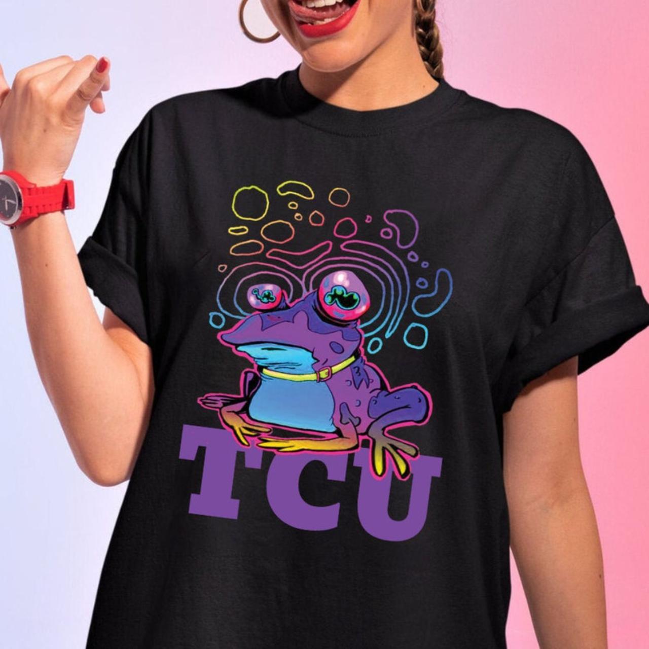 TCU Hypnotoad Shirt, TCU Football shirt, NCAA... - Depop