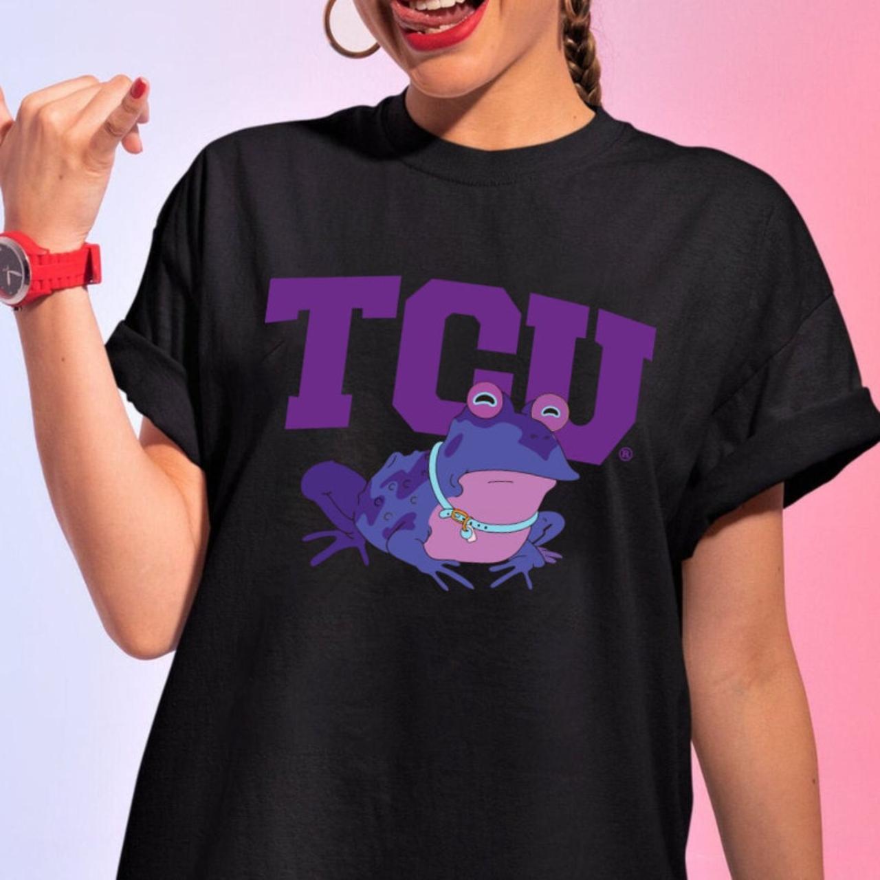 TCU Hypnotoad Shirt, TCU Football shirt, NCAA... - Depop