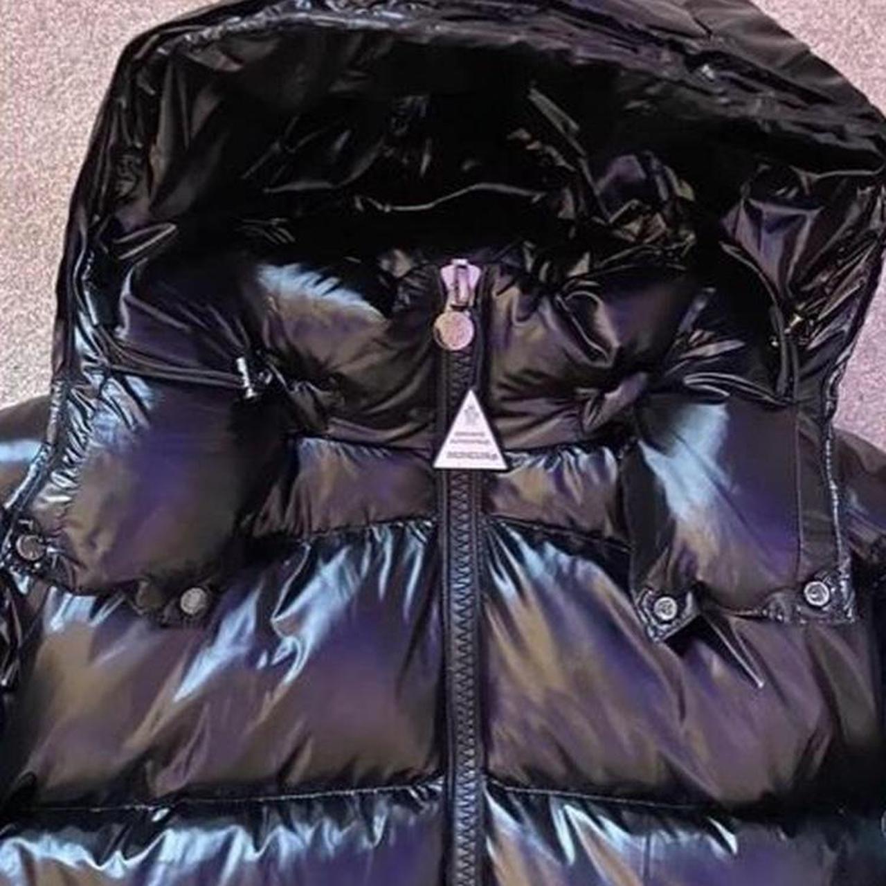 Moncler maya coat medium (3) Immaculate... - Depop