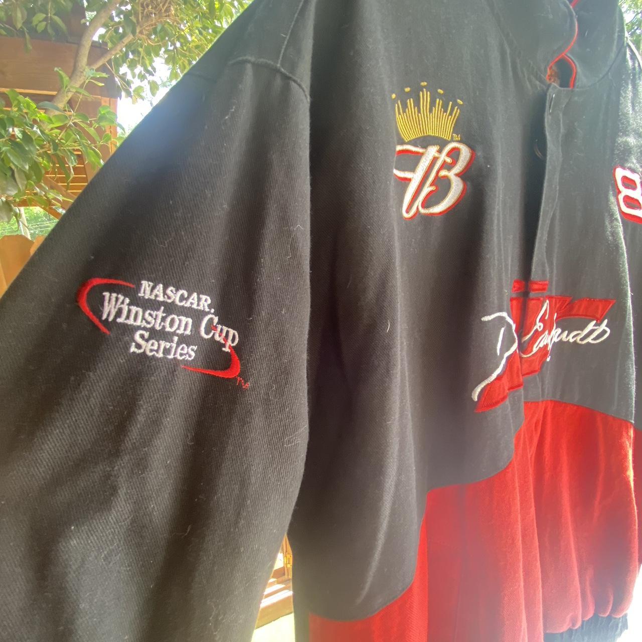 Winston Men's Red and Black Jacket | Depop