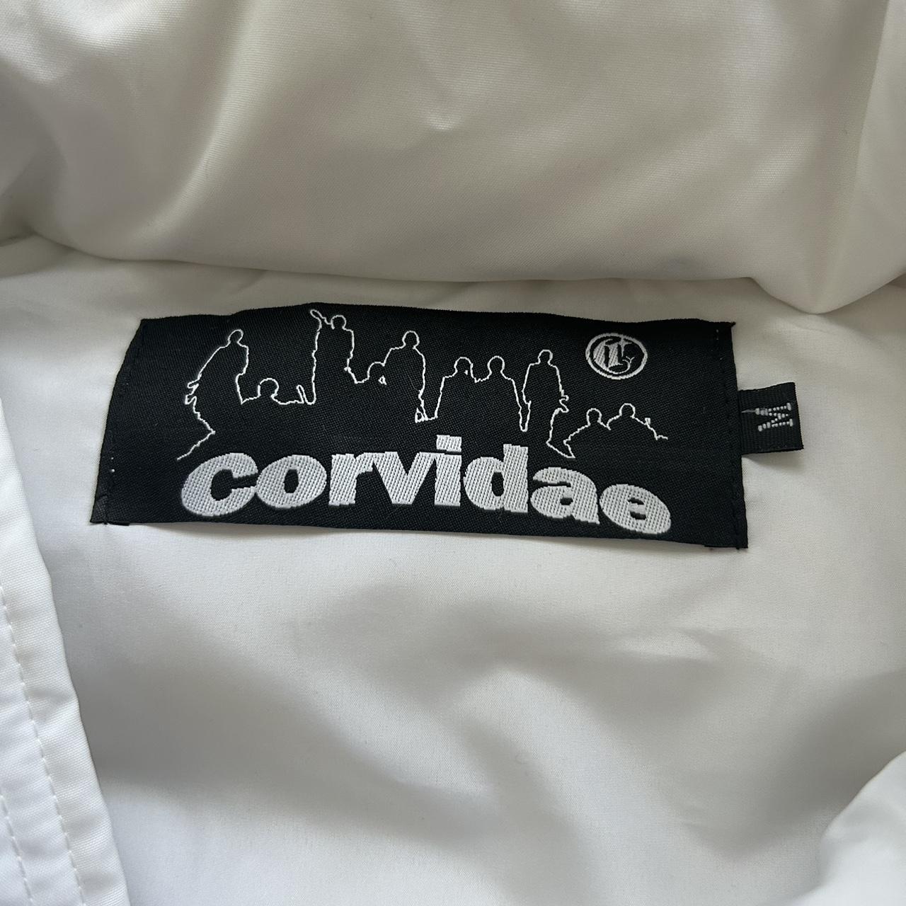 White corvidae Puffer in Good condition, with... - Depop