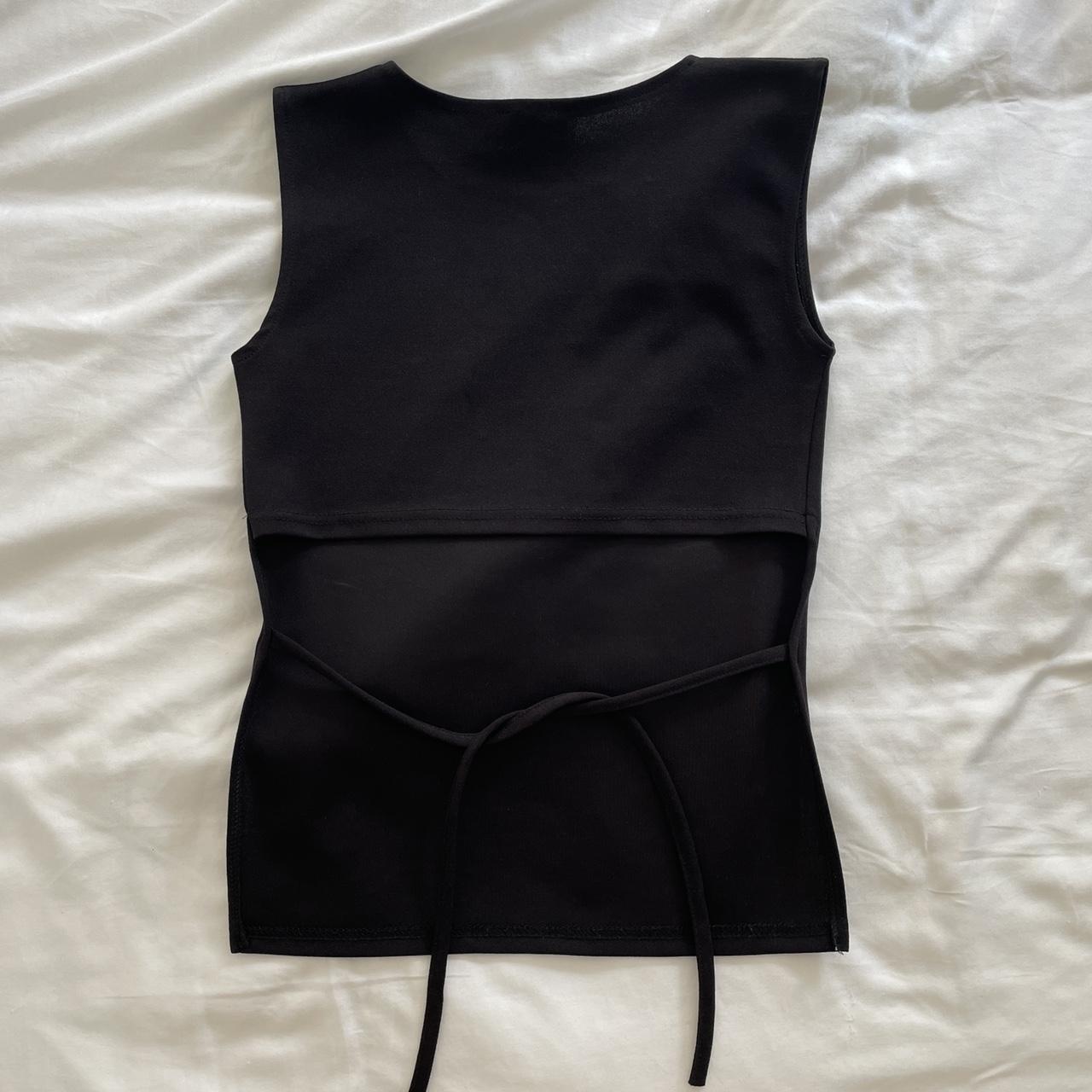 Sasamusa top Gina top in black Size XS Would also... - Depop