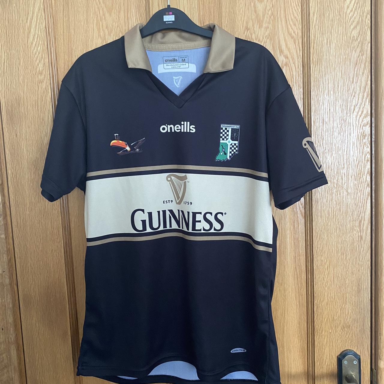 Indianapolis Guinness gaa jersey, Medium Tight... - Depop