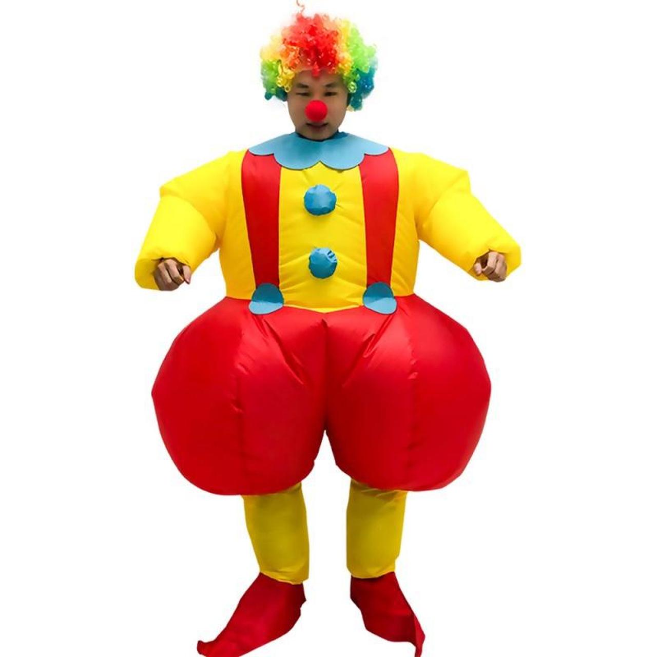 Inflatable Clown Costume Halloween Adult - Depop