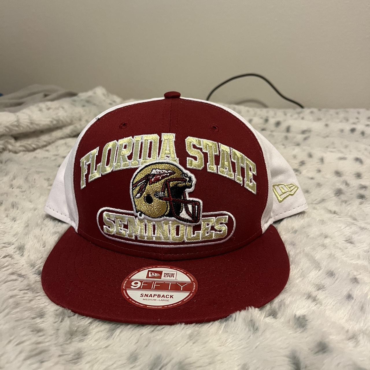 Florida State Seminoles flat brim hat Never worn! - Depop