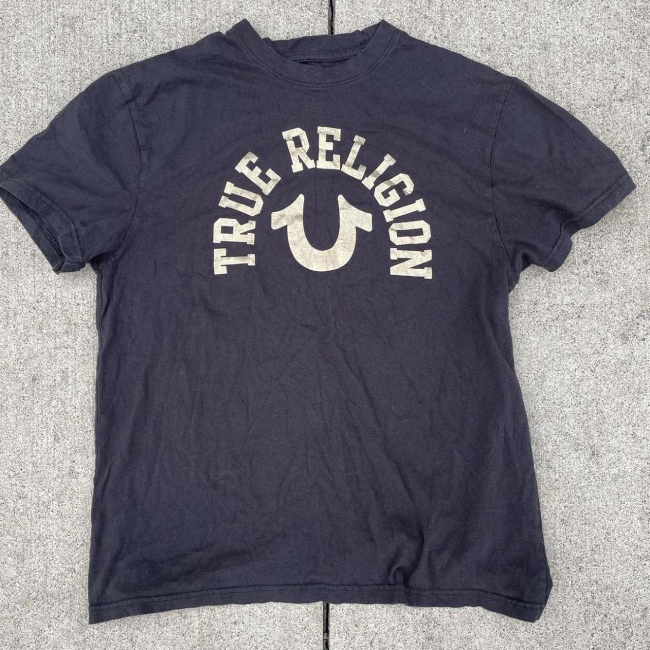 Vintage True Religion Shirt Size Large - Depop