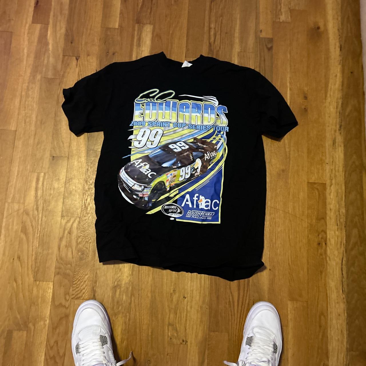 NASCAR graphic Tee shirt Size M but fits like... - Depop