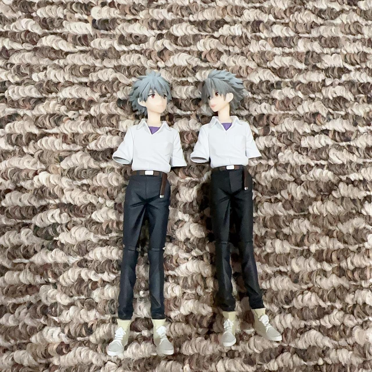 Evangelion kaworu nagisa bandai figures set of 2,... - Depop