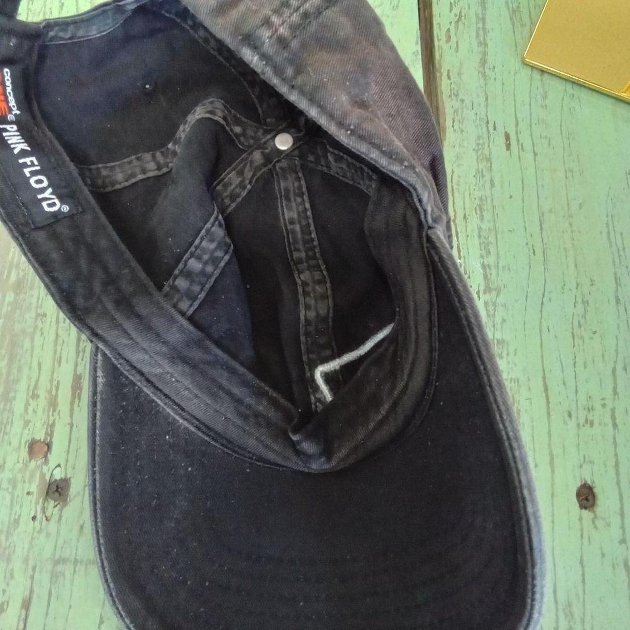 Pink Floyd Trashed Hat / Cap Faded Black... - Depop