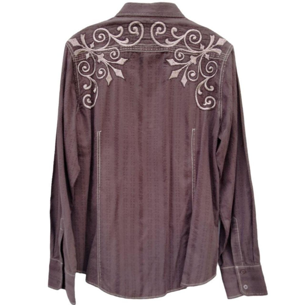 Pop Icon Clothing Long Sleeve Button Down Shirt... - Depop