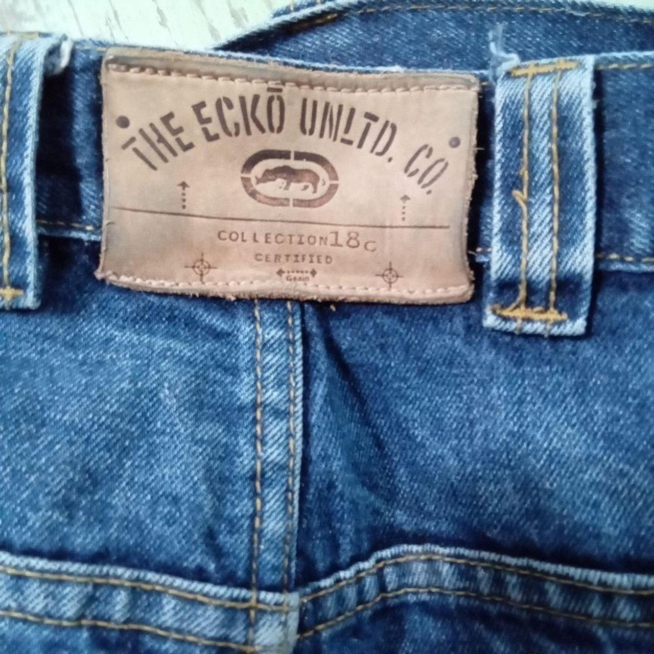 Vintage Ecko Unltd Blue Jeans Men Size 42 90s... - Depop