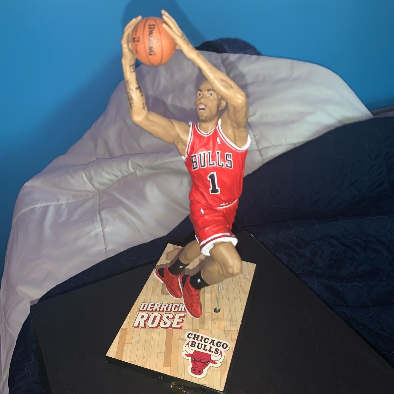 Derrick rose McFarlane toys poseable figure #nba... - Depop