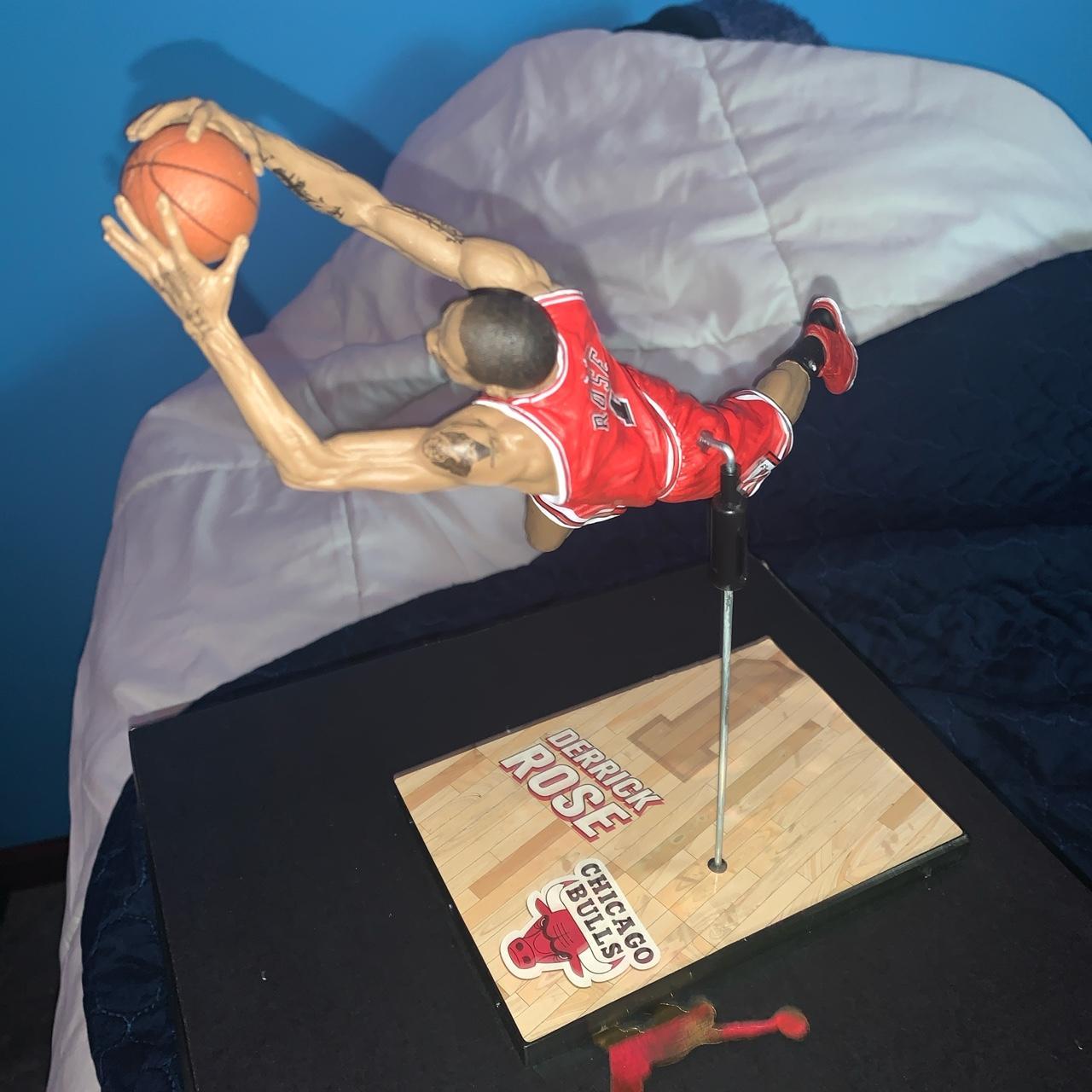Derrick rose McFarlane toys poseable figure #nba... - Depop