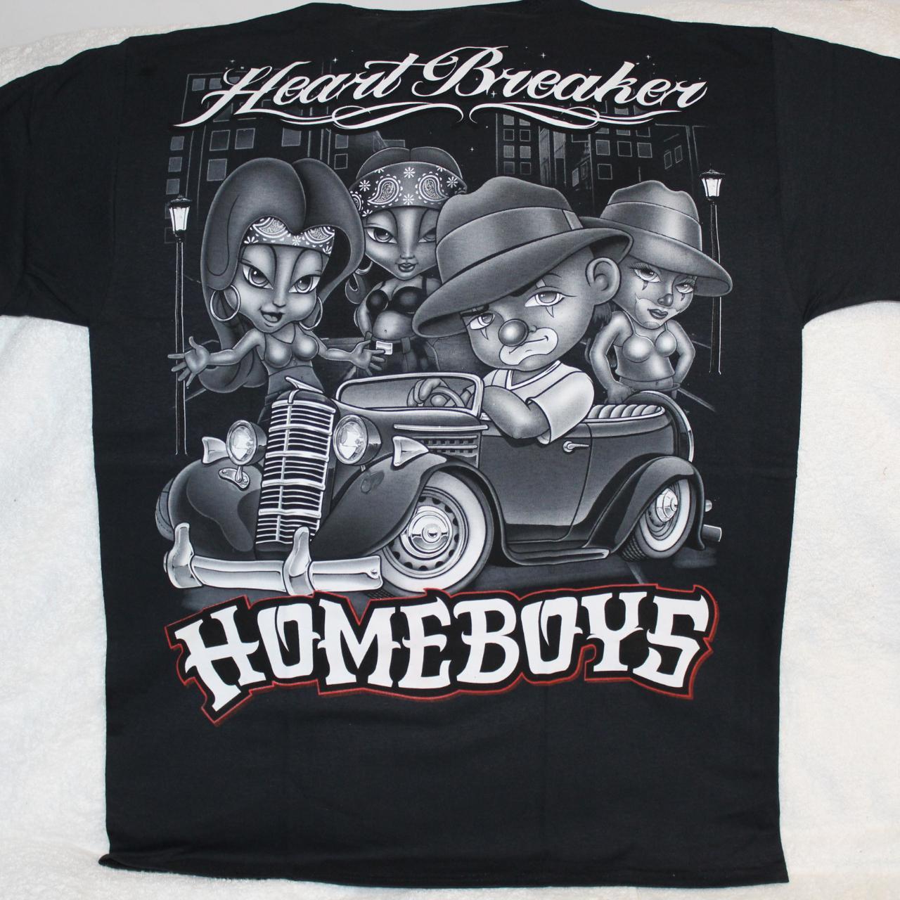 HOMEBOYS HEART BREAKER CAR HOMIES GANGSTER URBAN... - Depop