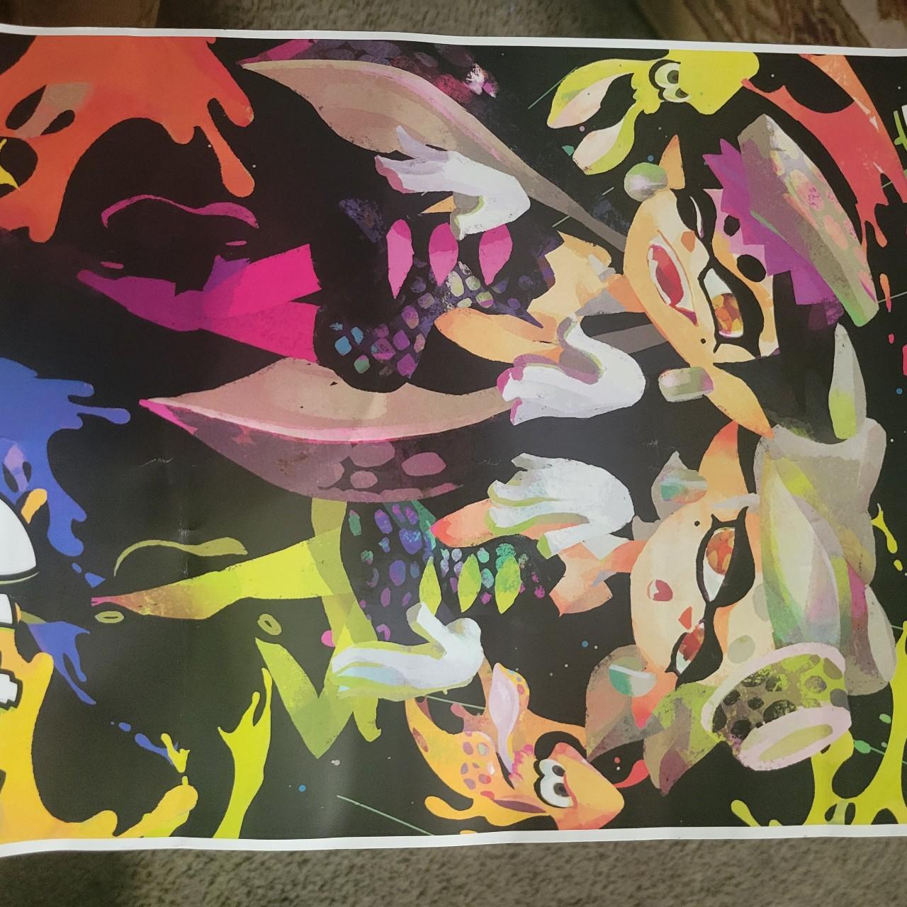 Splatoon poster - Depop