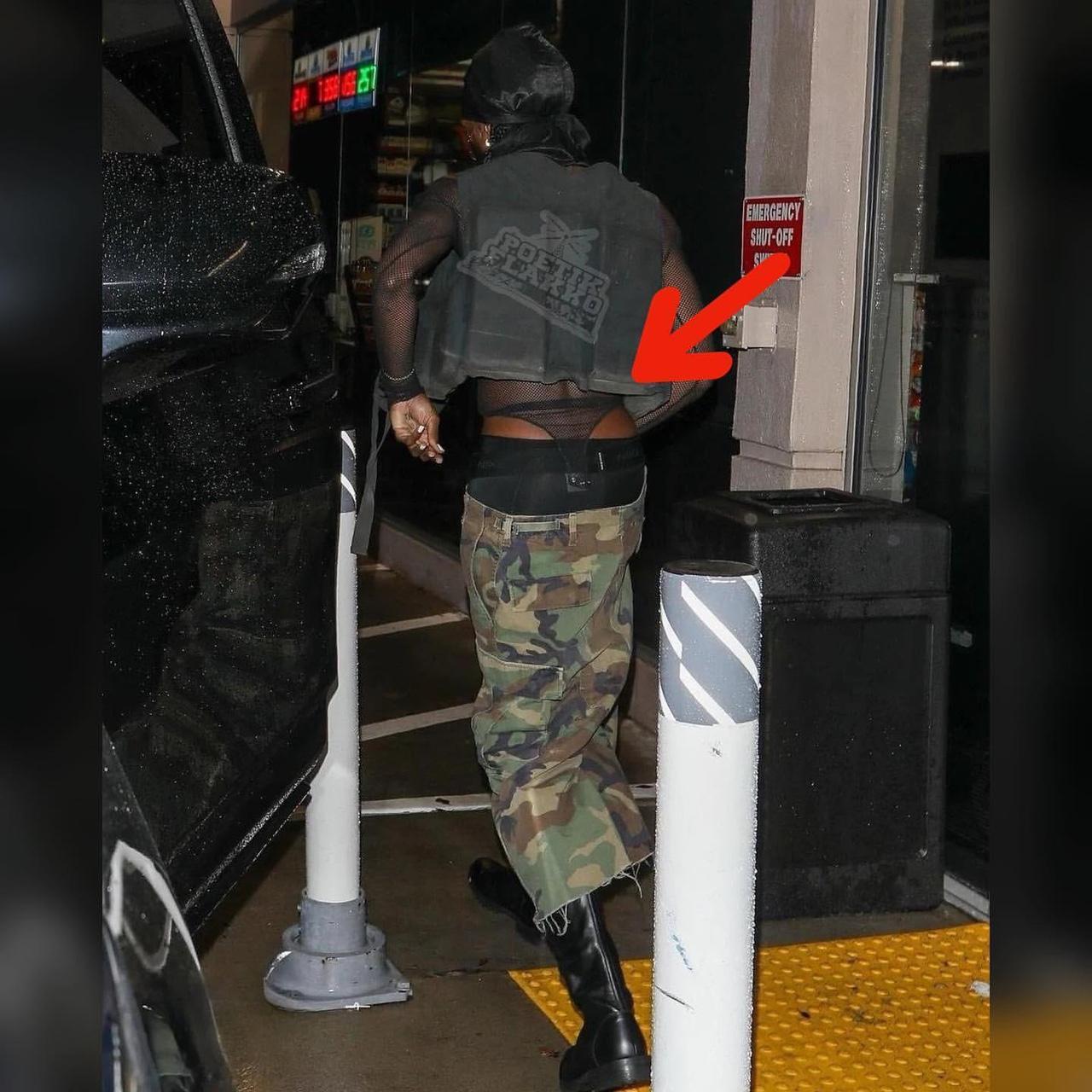 Playboi Carti like Thong all black opium thong... - Depop