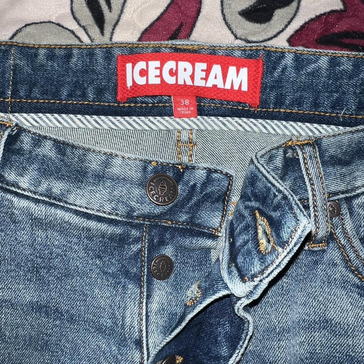 Ice Cream Men's Blue Jeans | Depop